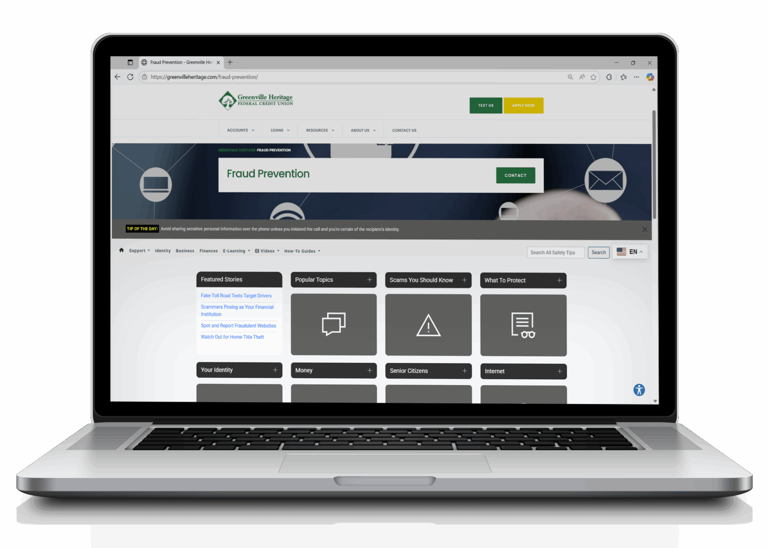 October is Cybersecurity Awareness Month - Greenville Heritage